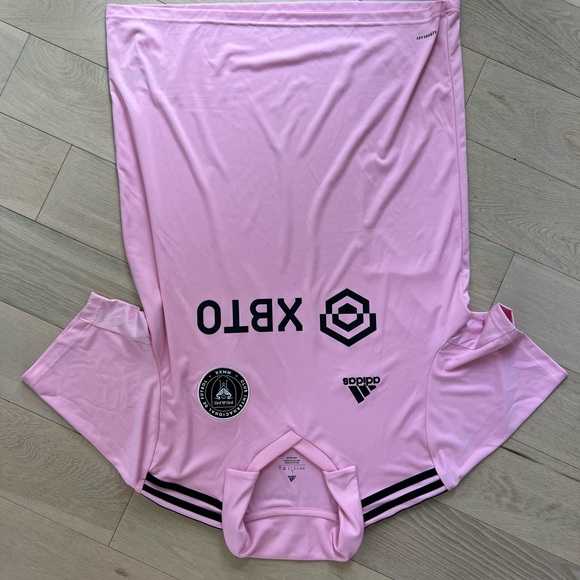 adidas | Shirts | Adidas Pink Mens Soccer Inter Miami 2223 Home Jersey ...